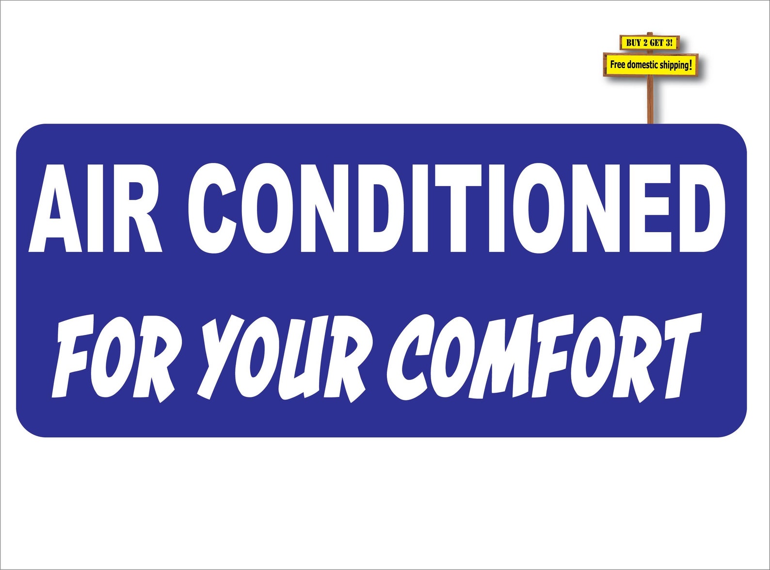 Airconditioned for Your Comfort Sticker Decal Buy 2 Get 3 R781 - Etsy