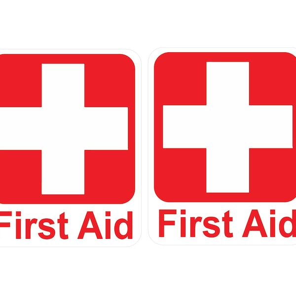 First Aid Decal - Etsy
