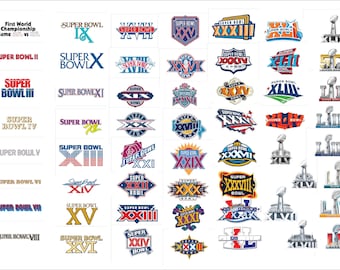 Super Bowl Stickers | Etsy