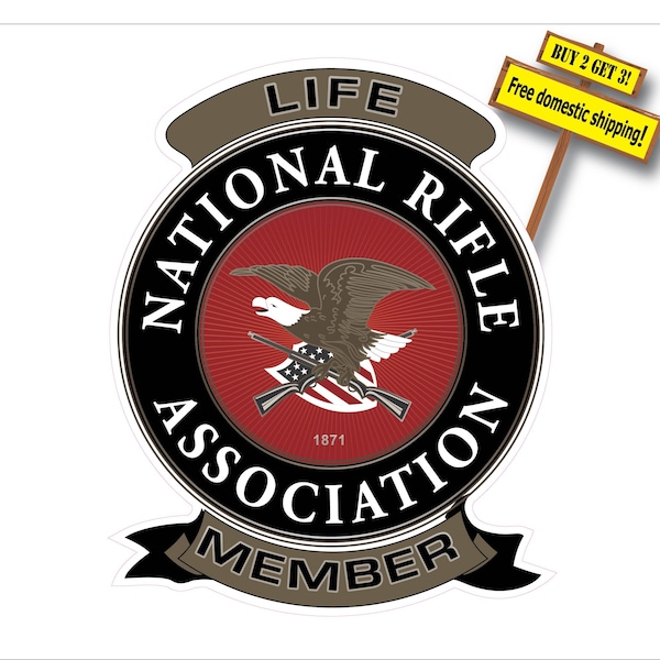 Nra Member Sticker - Etsy