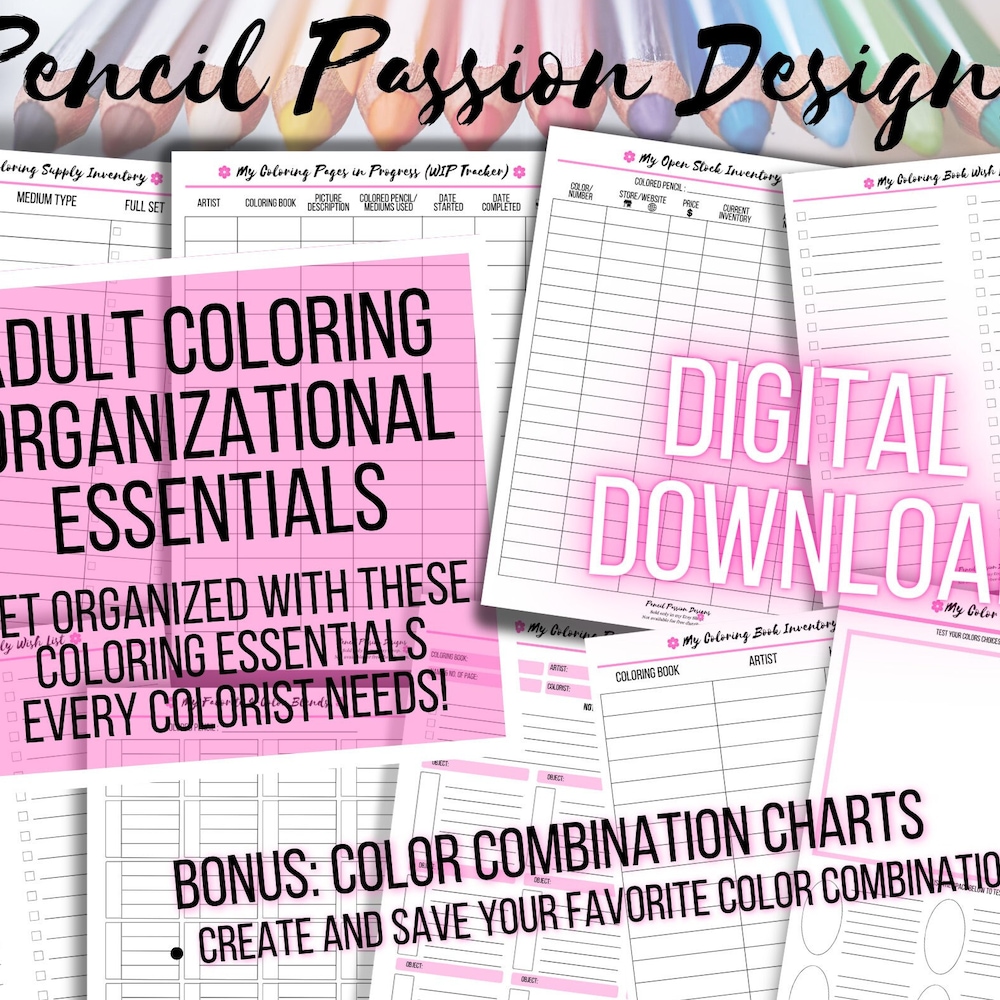 PencilPassionDesigns - Etsy