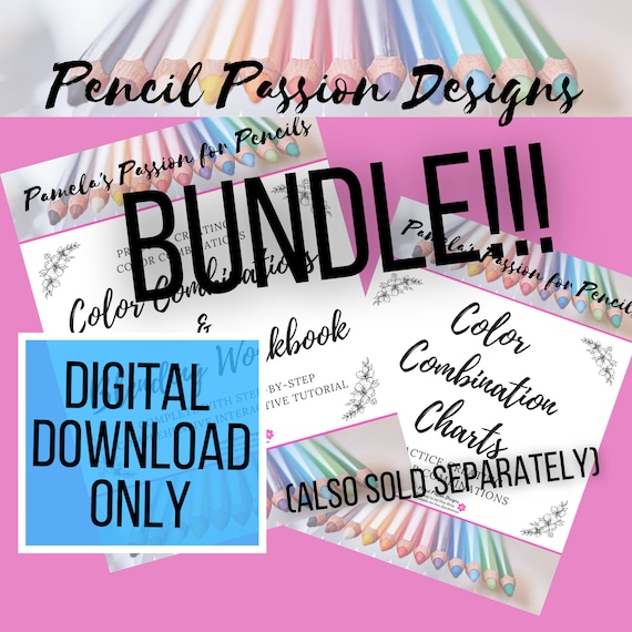 BUNDLED ITEM Color Combination & Blending Workbook and Color - Etsy
