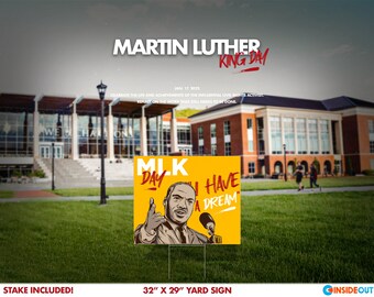 Mlk Day Yard Sign - Etsy