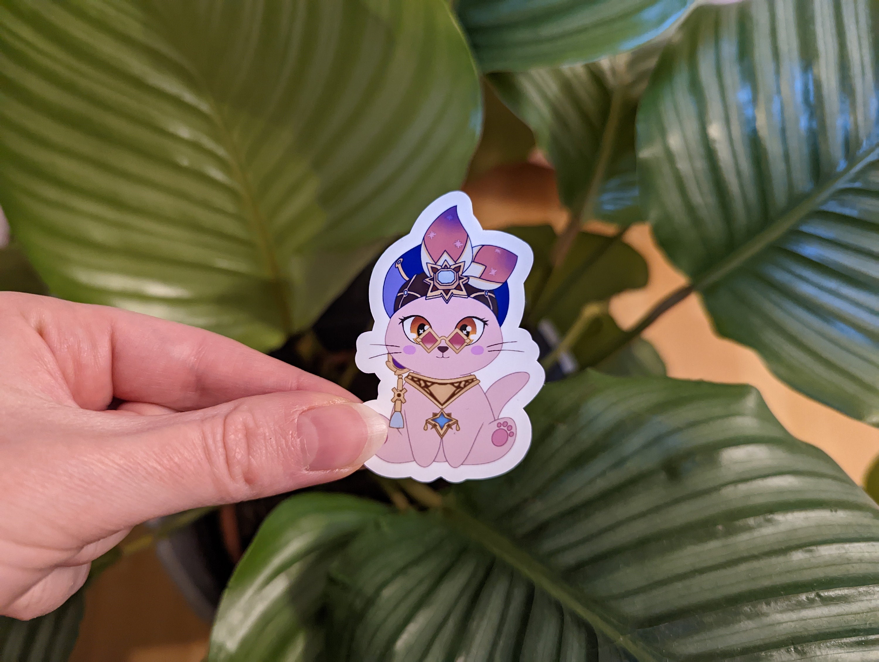 DORI Sticker Genshin Impact Sticker Kawaii Cat Sticker - Etsy