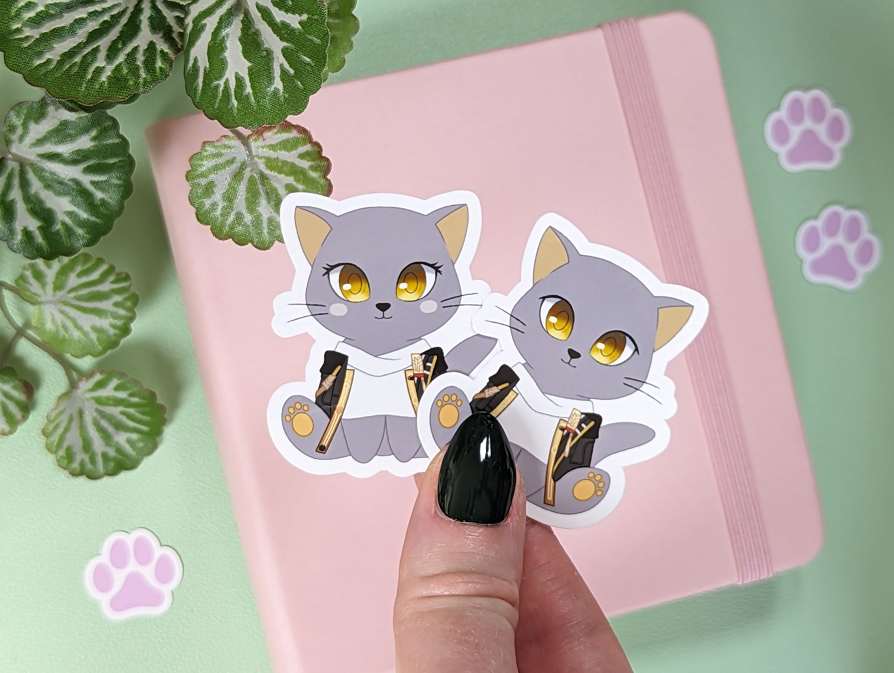 STAR RAIL CATS Stickers Honkai Star Rail Sticker Set Mc - Etsy Ireland
