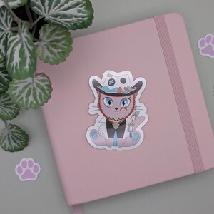 IFA Genshin Impact Cat Sticker: Natlan Chibi Vinyl Sticker - Etsy
