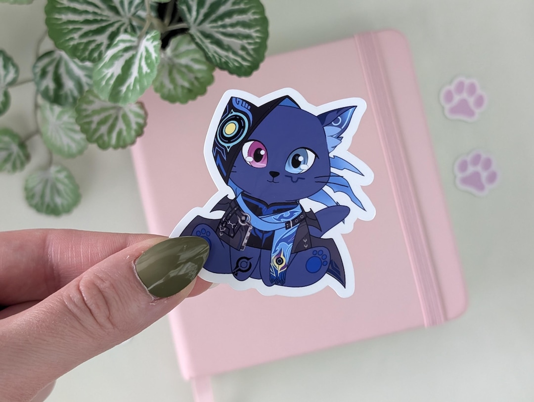 ORORON Sticker, Genshin Impact Sticker, Natlan, Kawaii Cat Sticker Gift ...
