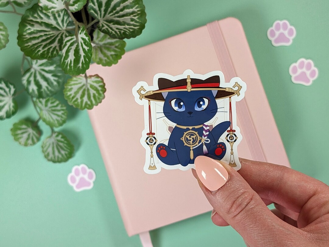 SCARAMOUCHE wanderer Sticker Genshin Impact Sticker Kawaii - Etsy