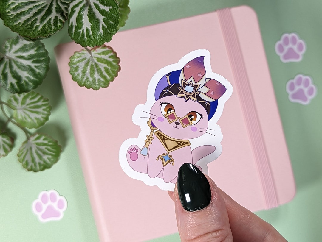 DORI Sticker, Genshin Impact Sticker, Kawaii Cat Sticker Gift for Anime ...