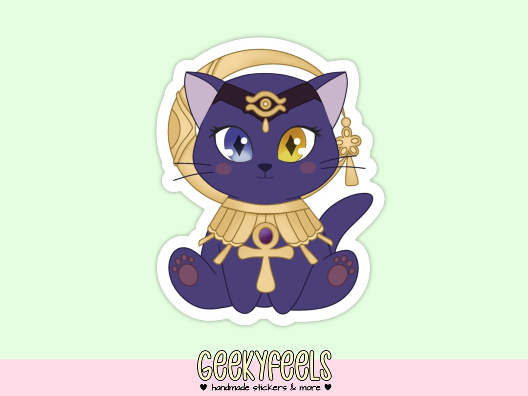 CANDACE Sticker Genshin Impact Sticker Kawaii Cat Sticker - Etsy