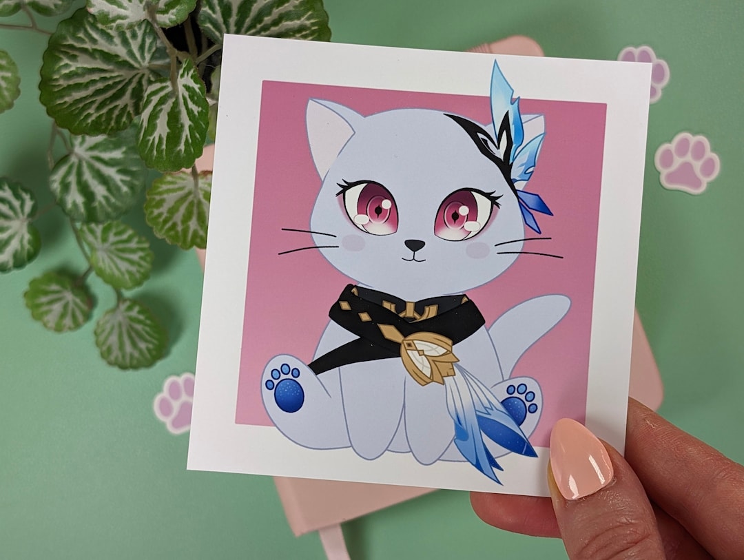 SKIRK Art Print, Genshin Impact Poster, Cute Wall Decor Card, Mini ...