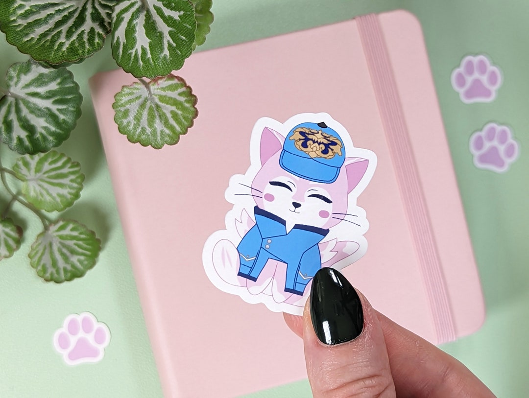 Melusine Genshin Impact Sticker: Chibi Cat, Waterproof Vinyl - Etsy