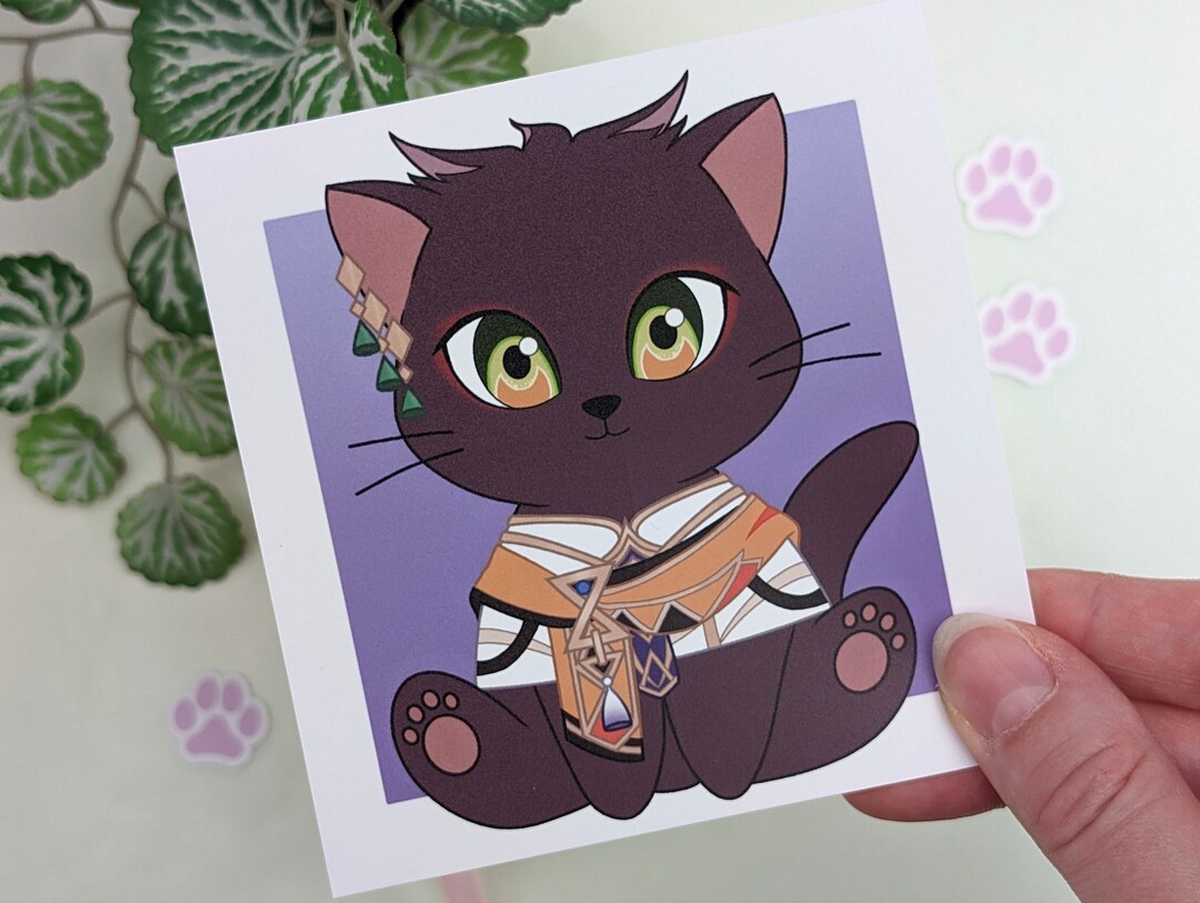 SETHOS Art Print, Genshin Impact Poster, Cute Wall Decor Card, Mini ...