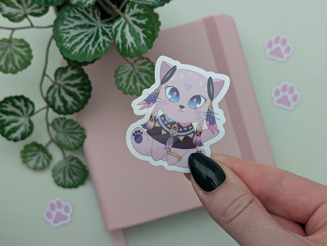 CITLALI Sticker, Genshin Impact Sticker, Natlan, Kawaii Cat Sticker ...