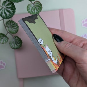 THIS IS FINE Cat Memo Pad, Funny Meme Notepad, 50 Sheets, 8 X8 Cm, Cute ...