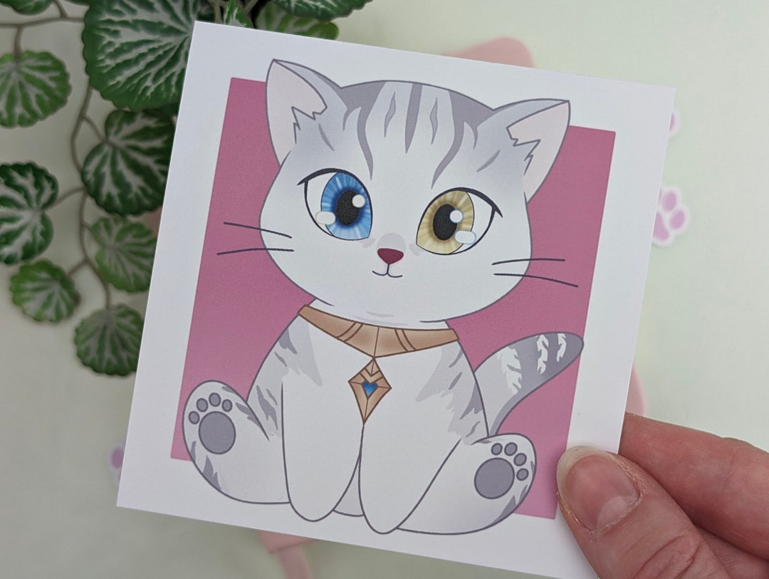 OSSE cassiodor Art Print, Genshin Impact Poster, Cute Wall Decor, Mini ...