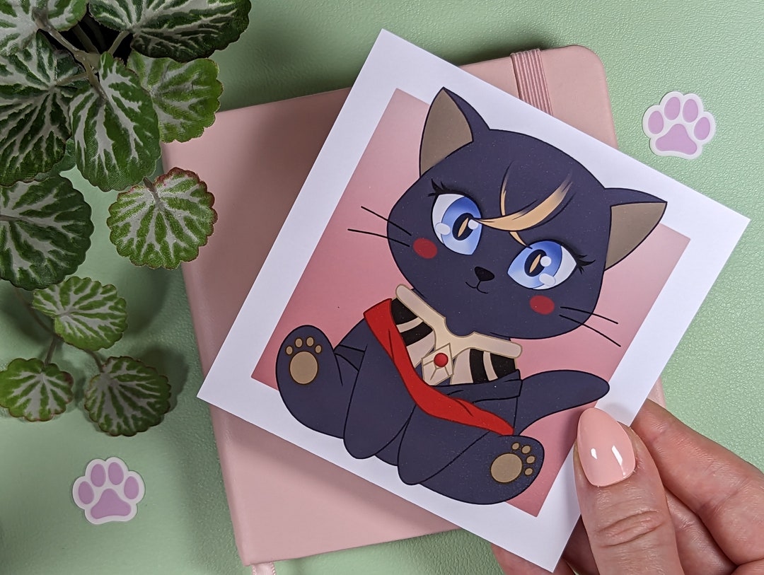 DEHYA Art Print, Genshin Impact Poster, Cute Wall Decor Card, Mini ...