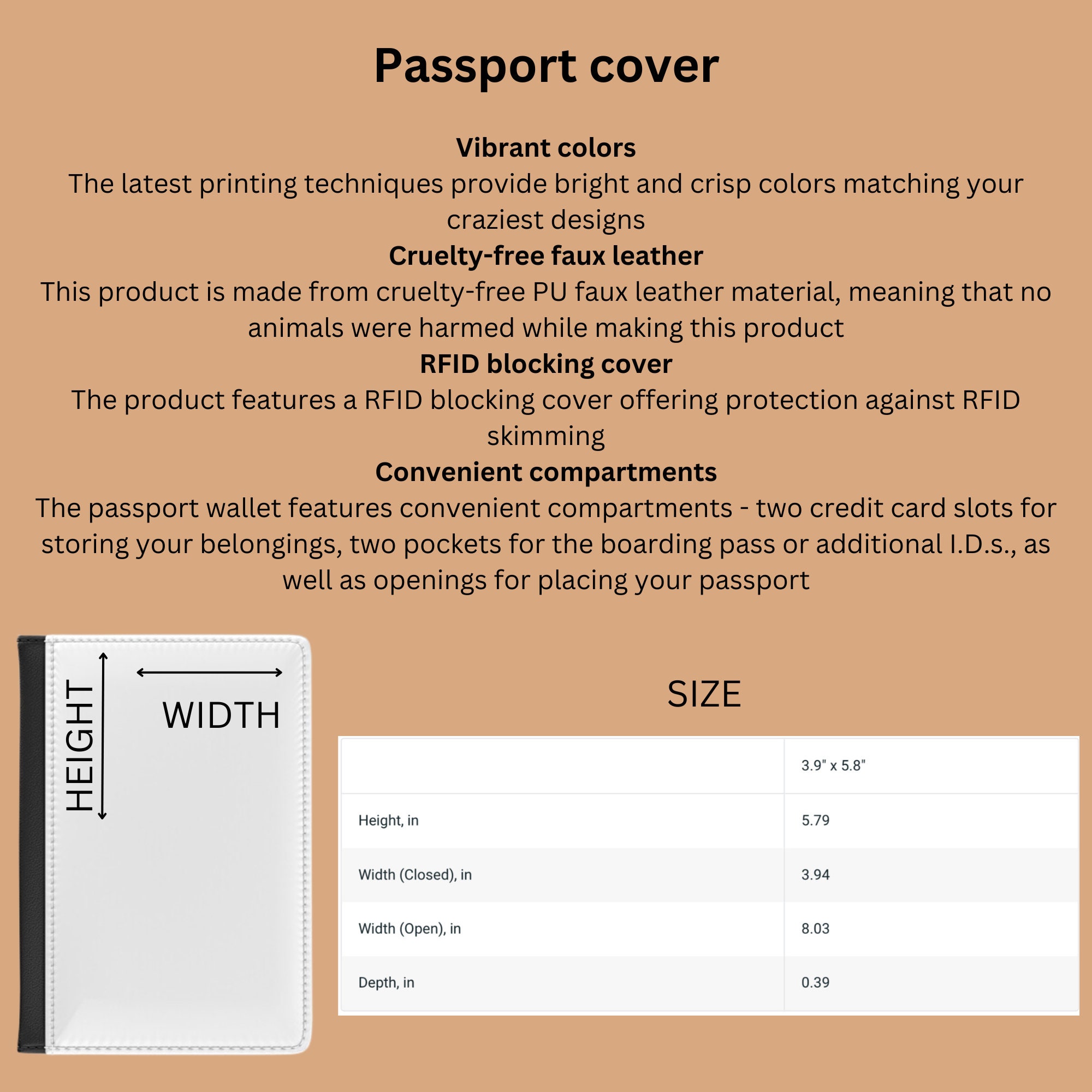 Indian Ringneck Parrot Passport Cover, Pet Indian Ringneck Passbook ...