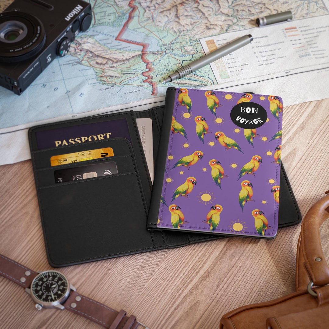 Sun Conure Passport Cover Sun Green Cheeked Conure Passport Wallet ...