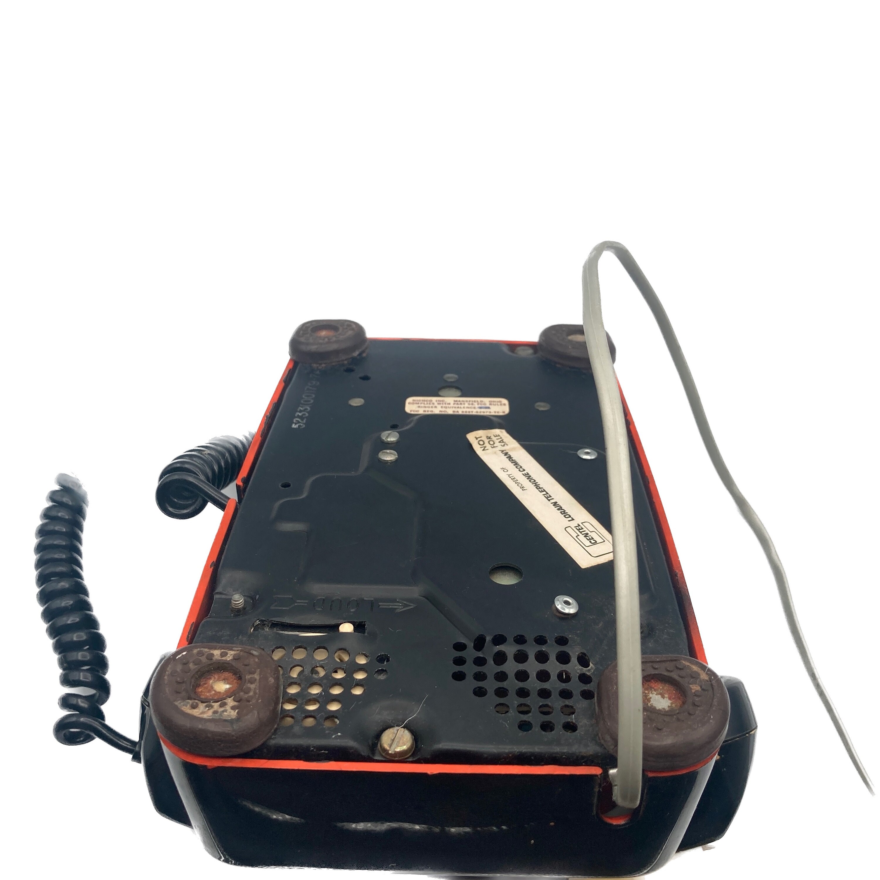 Action Rental X Northern Telecom Rotary Phone With Shoulder Rest, Black ...