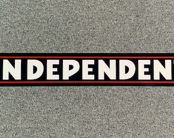 Independent Sticker - Etsy