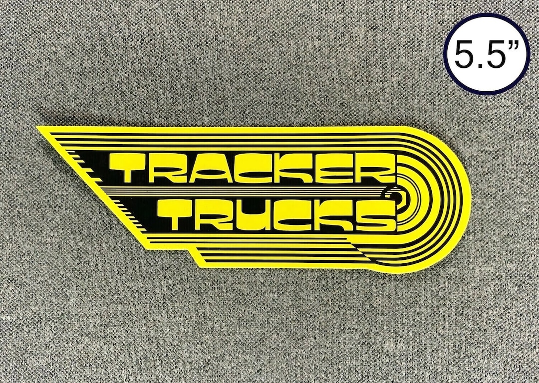 Tracker Trucks Wing Skateboard Sticker 5.5 Inches - Etsy
