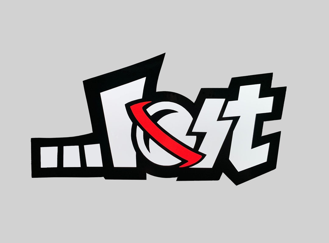 Lost Surfboards Sticker 6" Surf White-red - Etsy