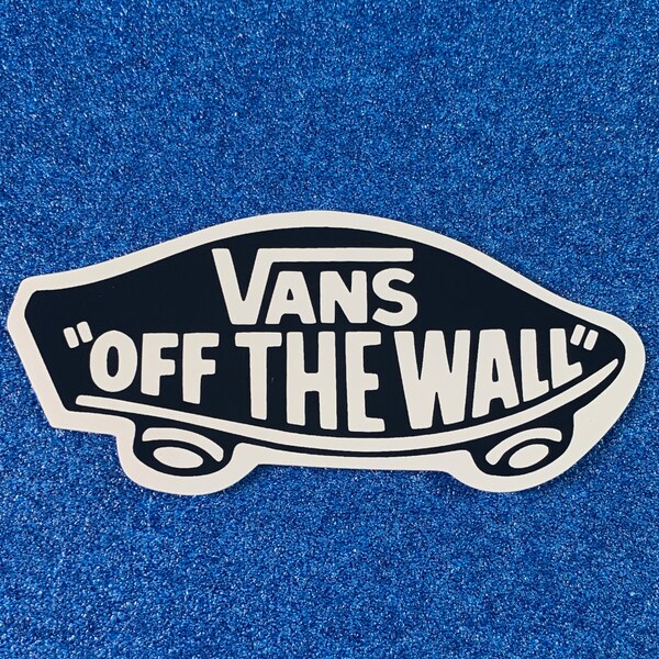 Vans Shoe Sticker - Etsy