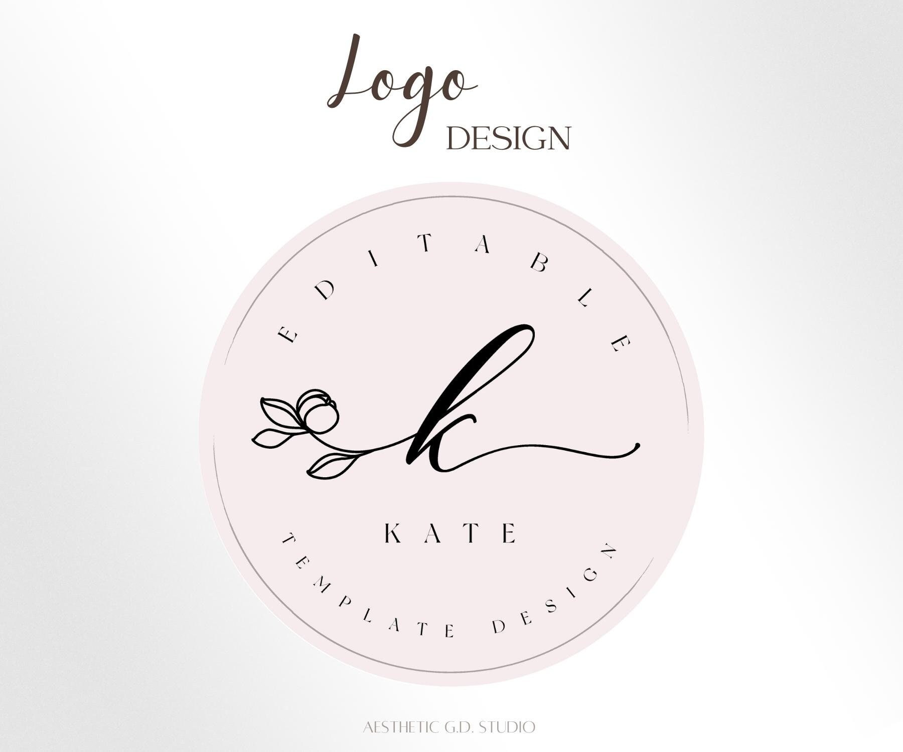 Premade Logo Design / Branding Kit / Custom, Personalised, Text ...