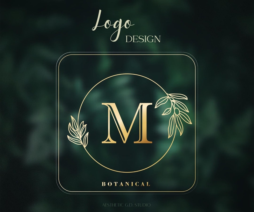 Premade Logo Design / Branding Kit / Custom, Personalised, Text ...