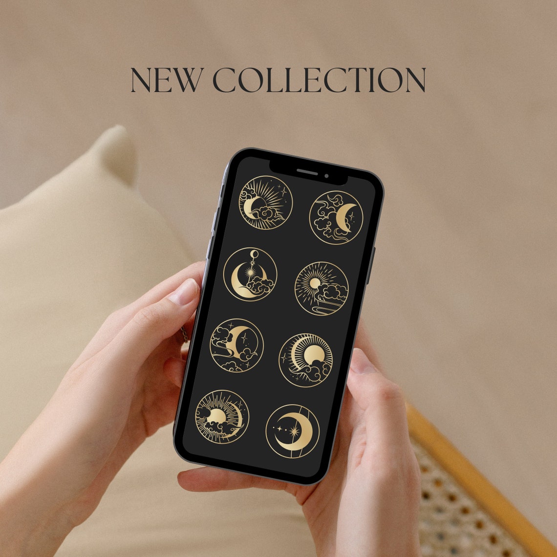 Moon Aesthetic Instagram Story Covers, Astrology Highlight Instagram ...