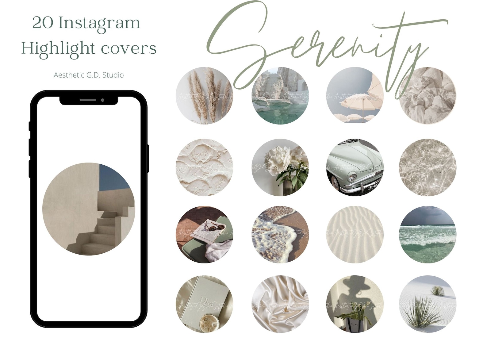 20 Serenity Instagram Highlight Covers, Ig Story Icons, Highlights ...