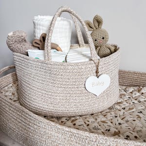 Nappy Caddy, Newborn Gift, Baby Shower Gift, Nursery Storage, Nappy ...