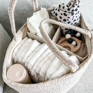 Nappy Caddy, Newborn Gift, Baby Shower Gift, Nursery Storage, Nappy ...