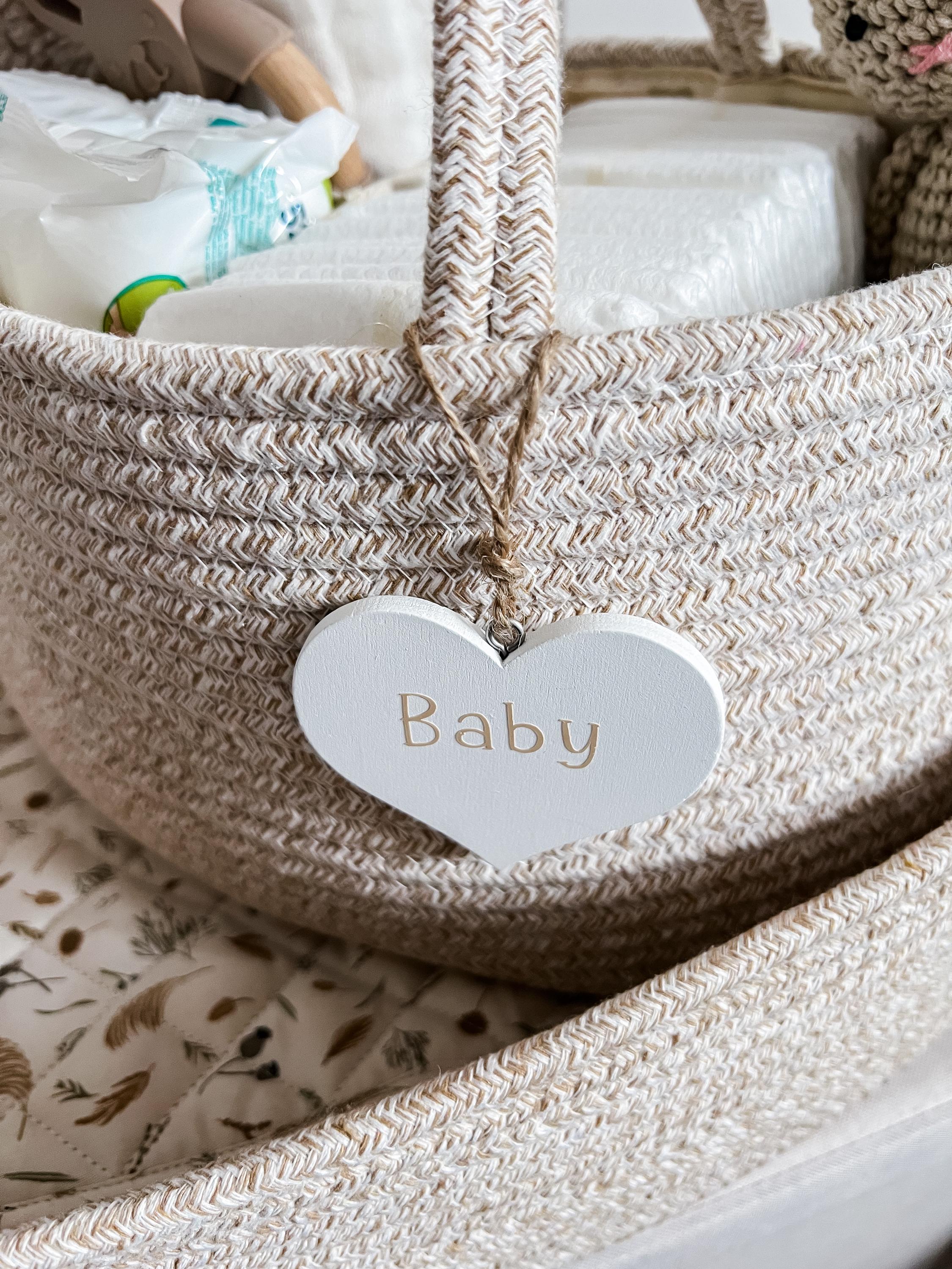 Nappy Caddy, Newborn Gift, Baby Shower Gift, Nursery Storage, Nappy ...