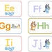 Bluey Alphabet Flash Cards Printable - Etsy