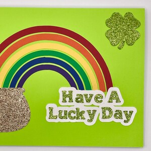 Rainbow Pot of Gold Greeting Card - Etsy