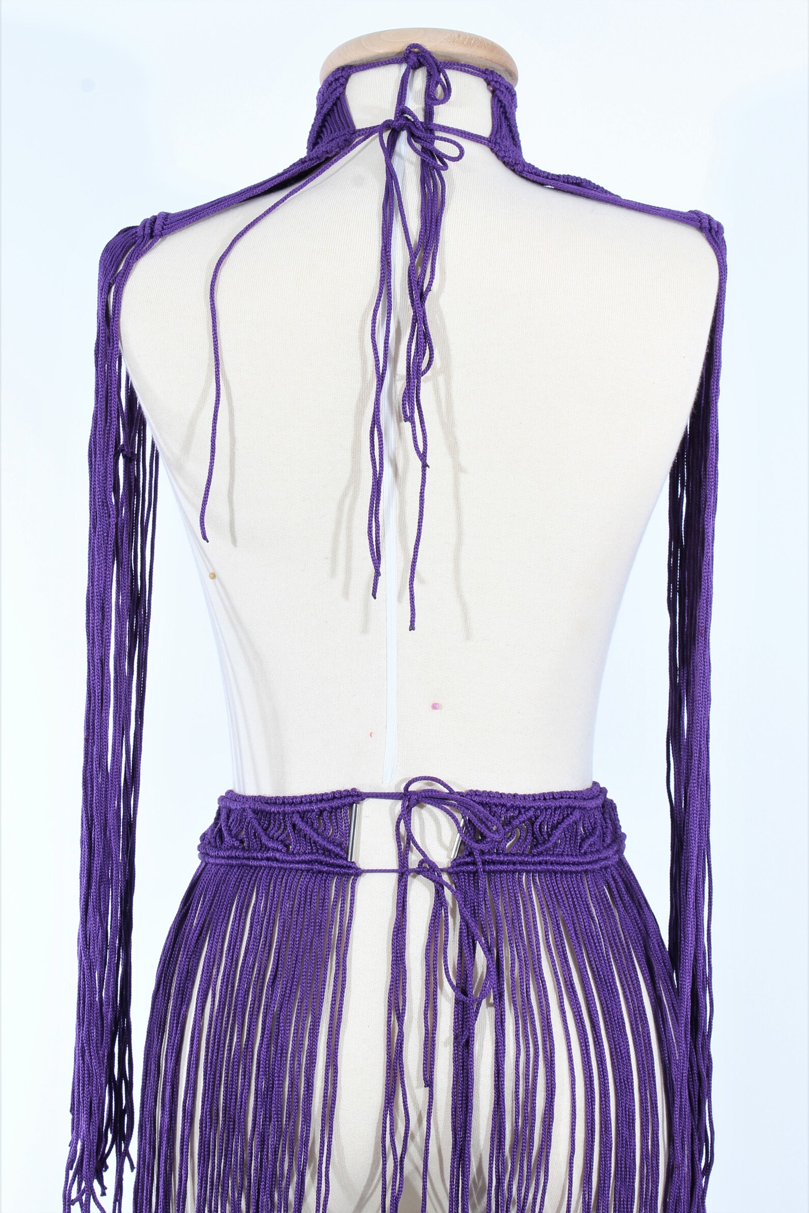 100% Handmade Macrame Summer Dress, Boho Cocktail Clothing,wedding ...