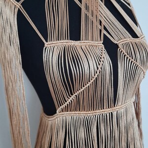 Macrame Cover Up, Macrame Clothing, Hand Knit Dress, Exotic Dress ...