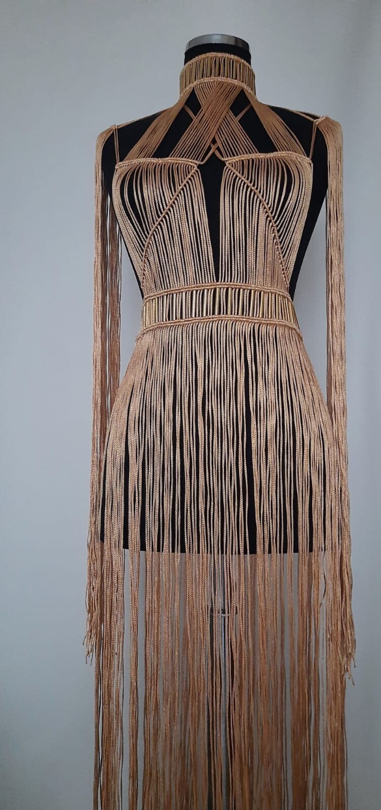 Stellar Boho Macrame Midi Dress - Custom Fit & Festival Ready - Etsy