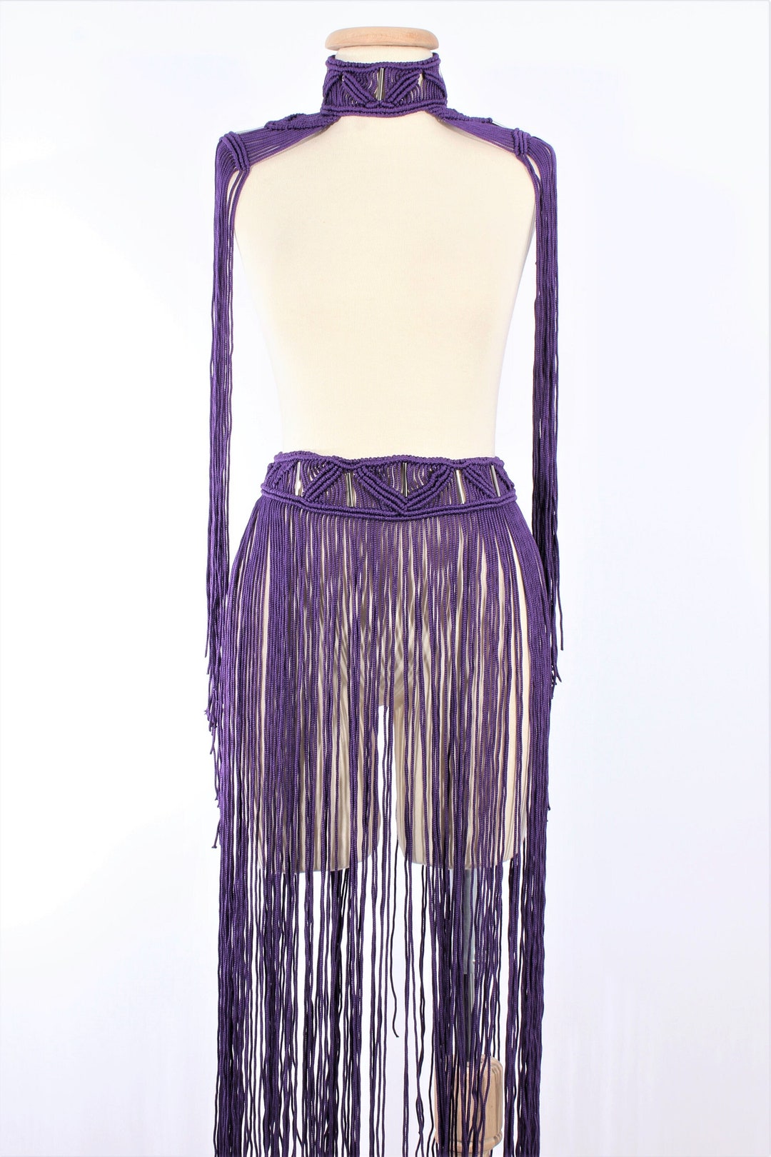 100% Handmade Macrame Summer Dress, Boho Cocktail Clothing,wedding ...