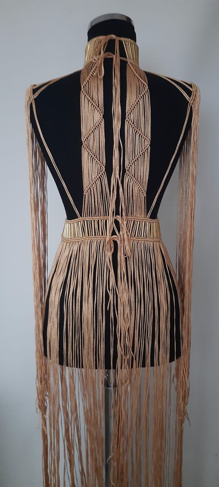 Stellar Boho Macrame Midi Dress - Custom Fit & Festival Ready - Etsy