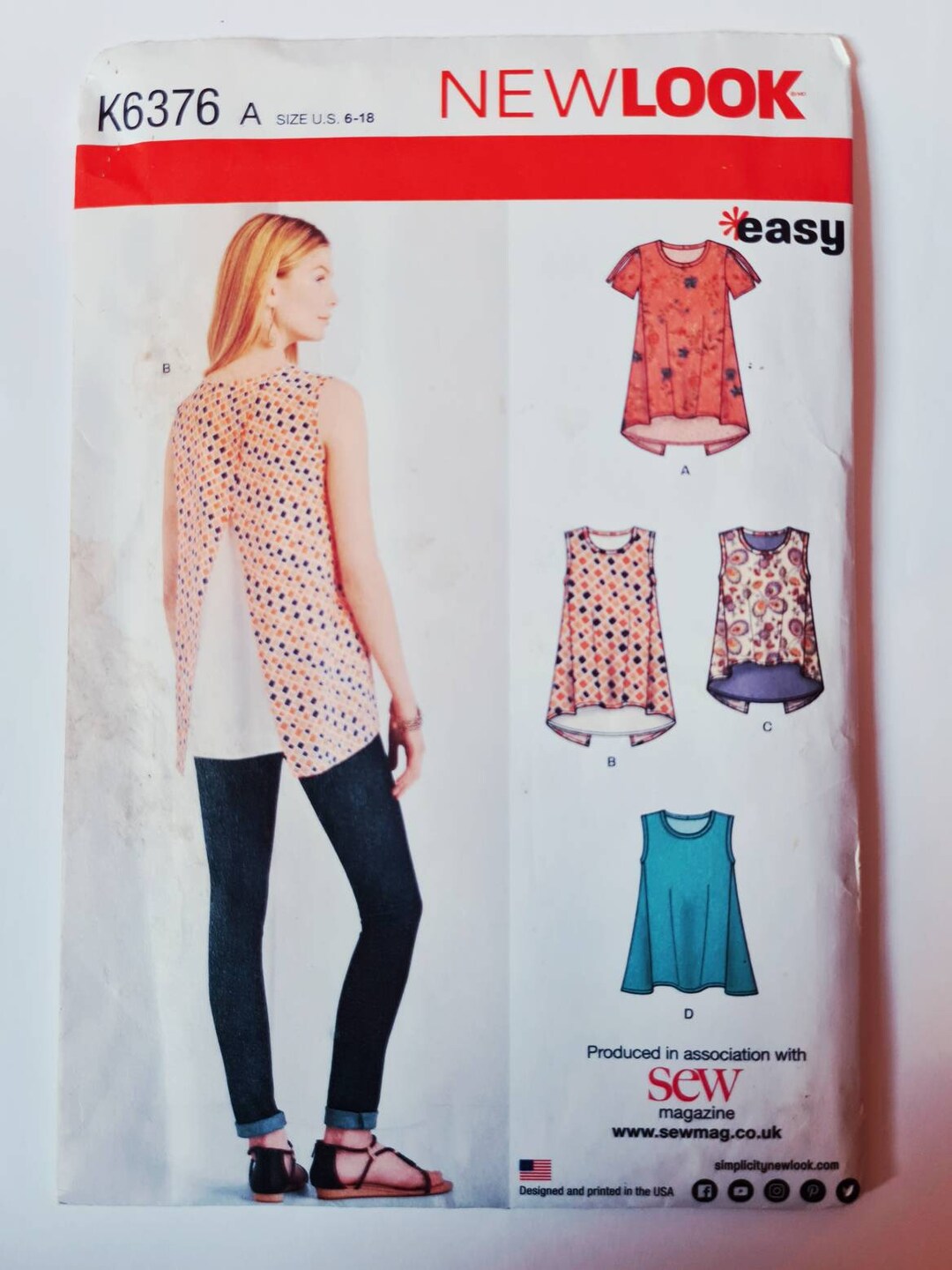 Tops Sewing Pattern - Etsy