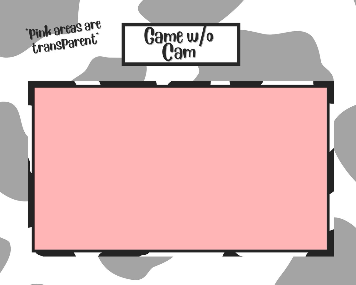 Animated Cow Theme Twitch Overlay Package Overlays, Panels, and Scenes ...