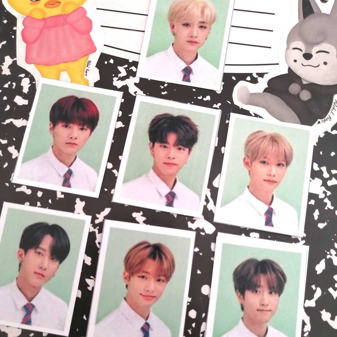 Stray Kids Fan ID Cards Set 8-pack Custom K-pop Merchandise - Etsy