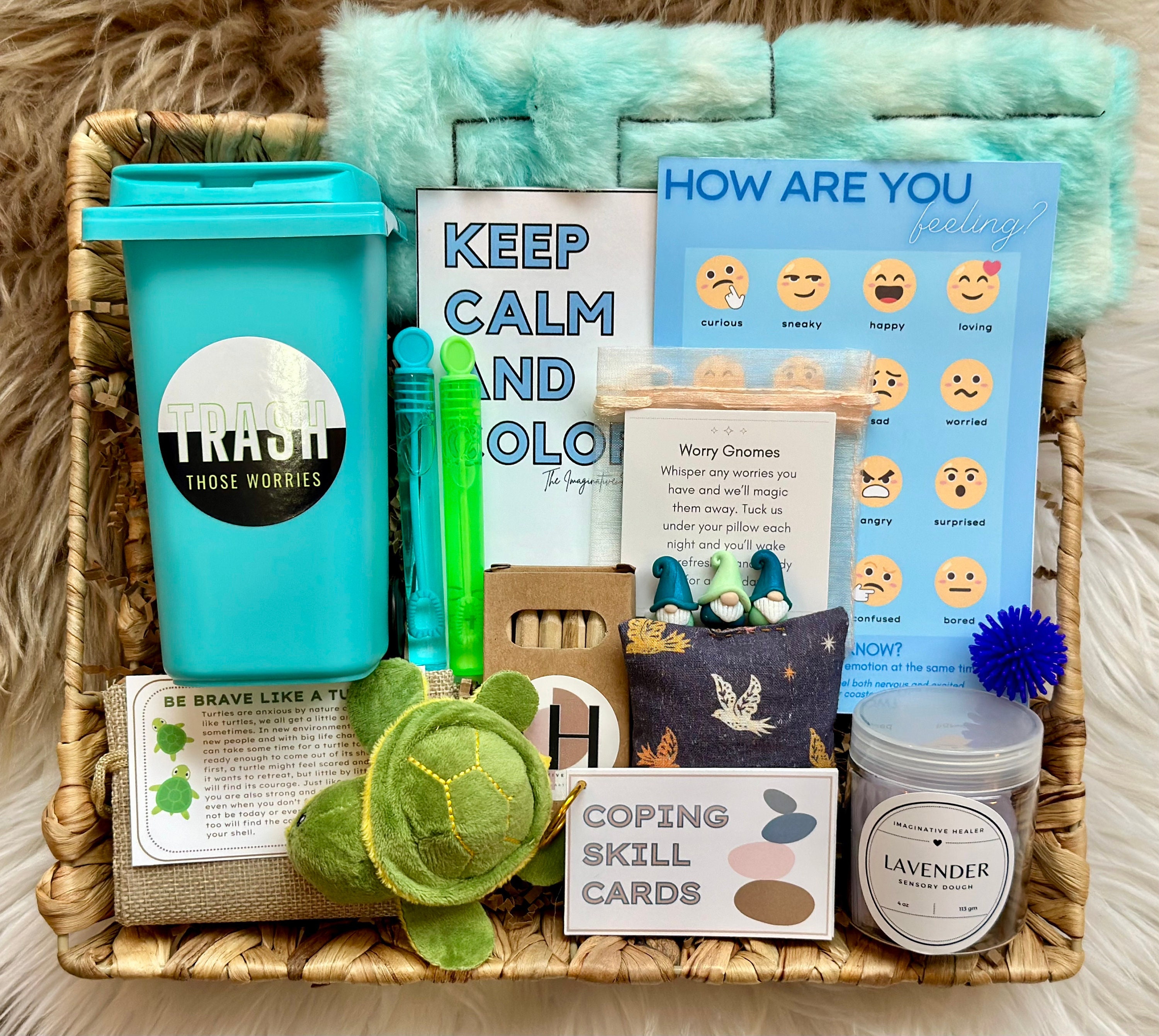 Calm Down Kit for Anxious Kids 6-12 Years Old Calm Down Corner Calm ...