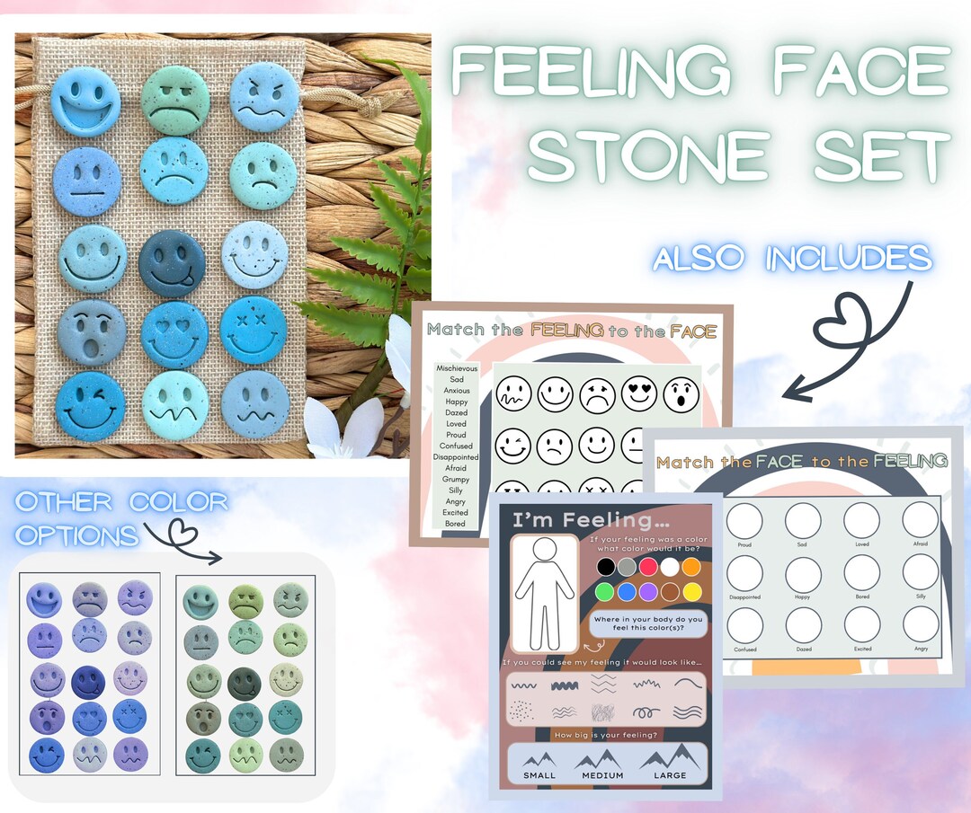 Feeling Identification for Kids for Counselors Social Emotional ...