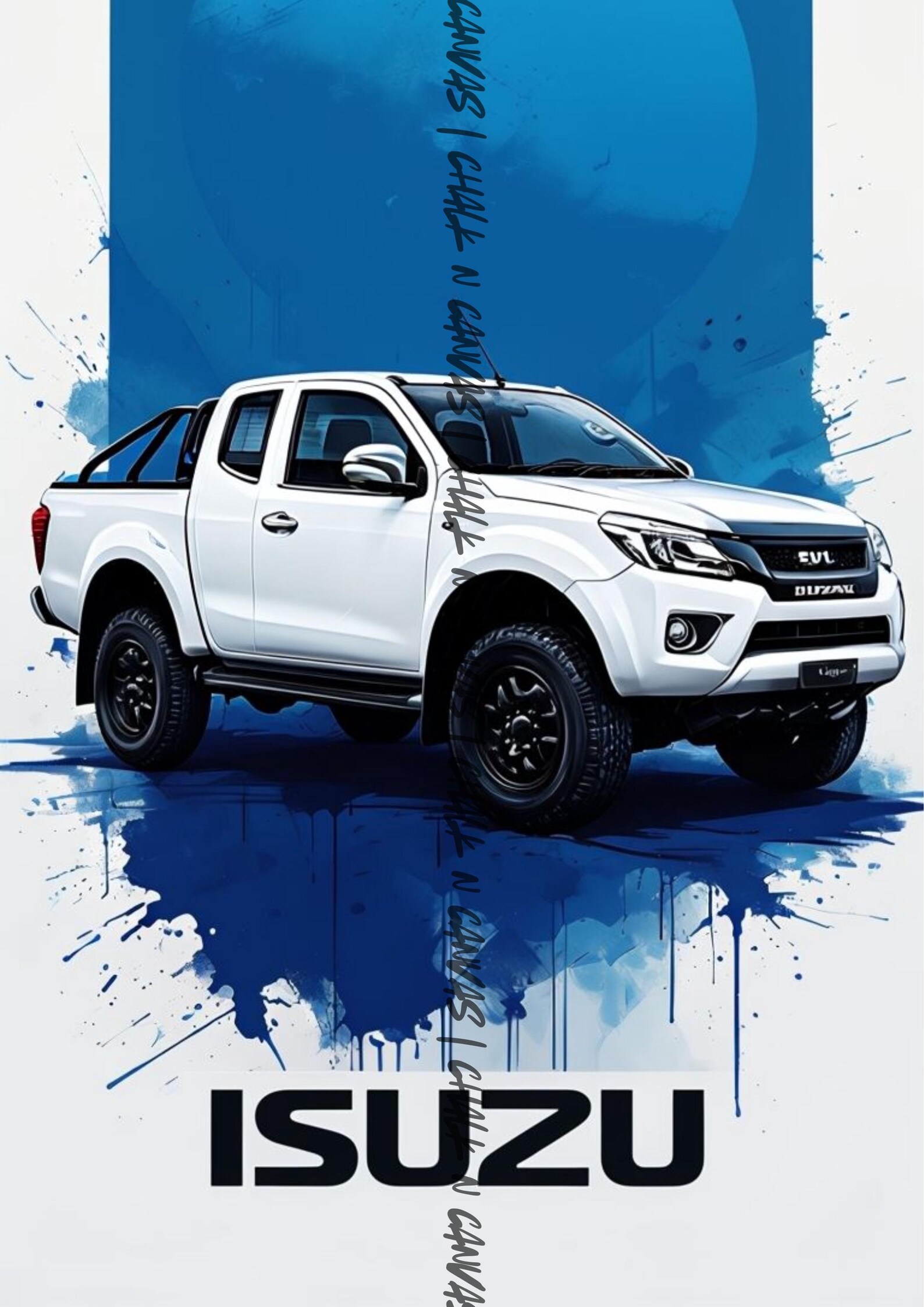 Car Prints Set – Toyota, Mitsubishi, Nissan, Isuzu – Modern Auto Art ...