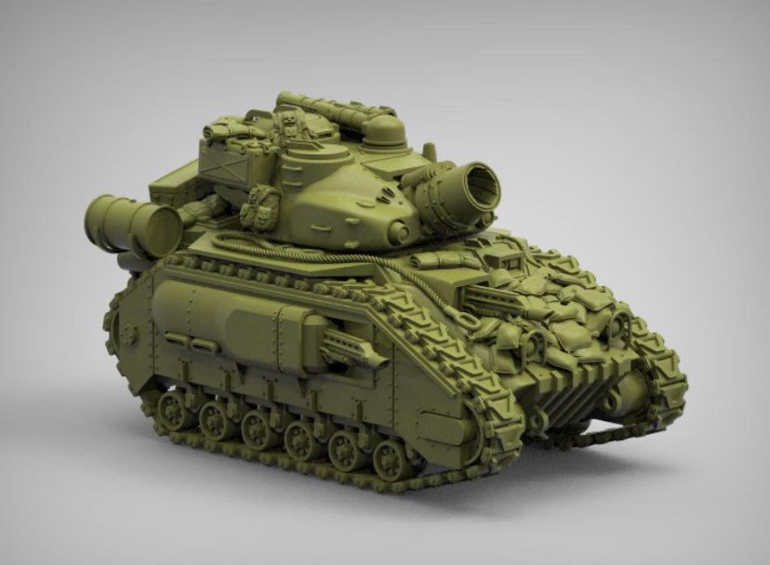 Caiman Main Battle Tank 28mm Sci-fi Wargame Vehicle - Etsy