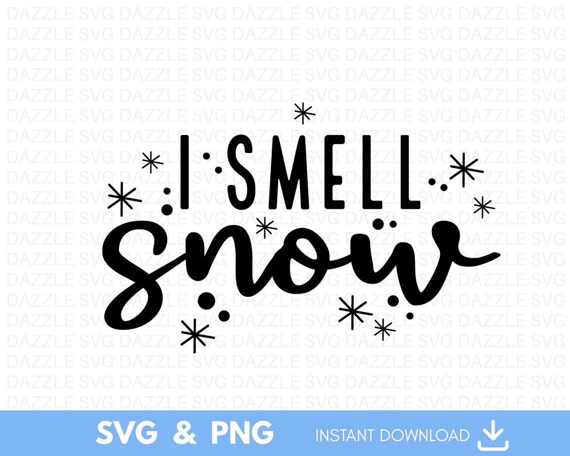 I Smell Snow Svg, Funny Winter Svg, Let It Snow Svg, Winter Sweater Svg ...